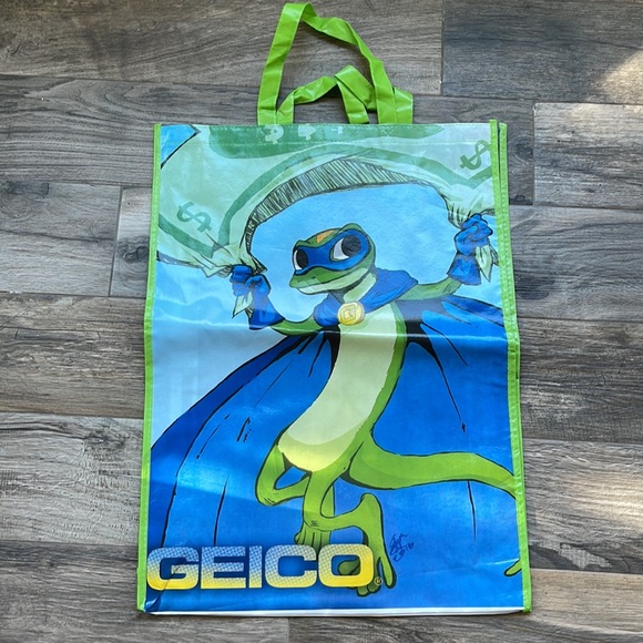 Geico | Bags | Geico Giant Reusable Swag Bag | Poshmark
